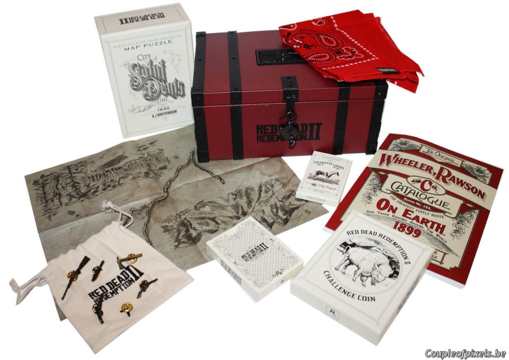 Déballage de l'édition Collector de Red Dead Redemption 2 - Couple of ...